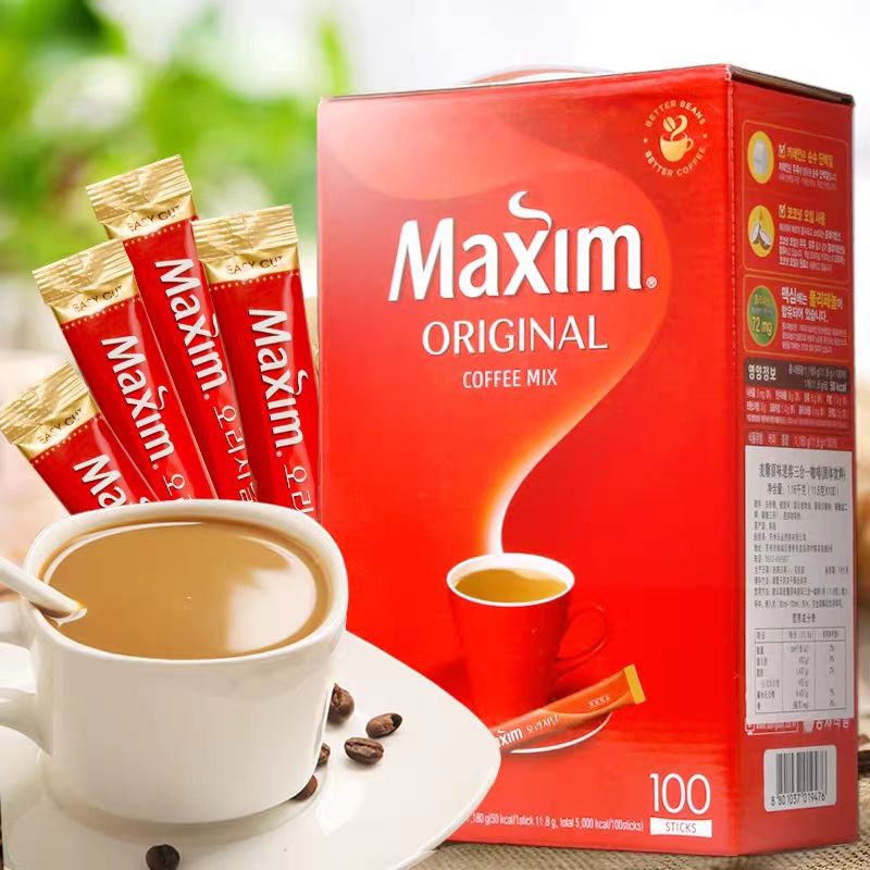 Jual Kopi MAXIM Coffee Korea Mocha or Original per Sachet | Shopee ...