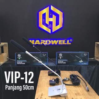Jual Mic Meja Condenser - Microphone Podium Pidato Ceramah HARDWELL VIP ...