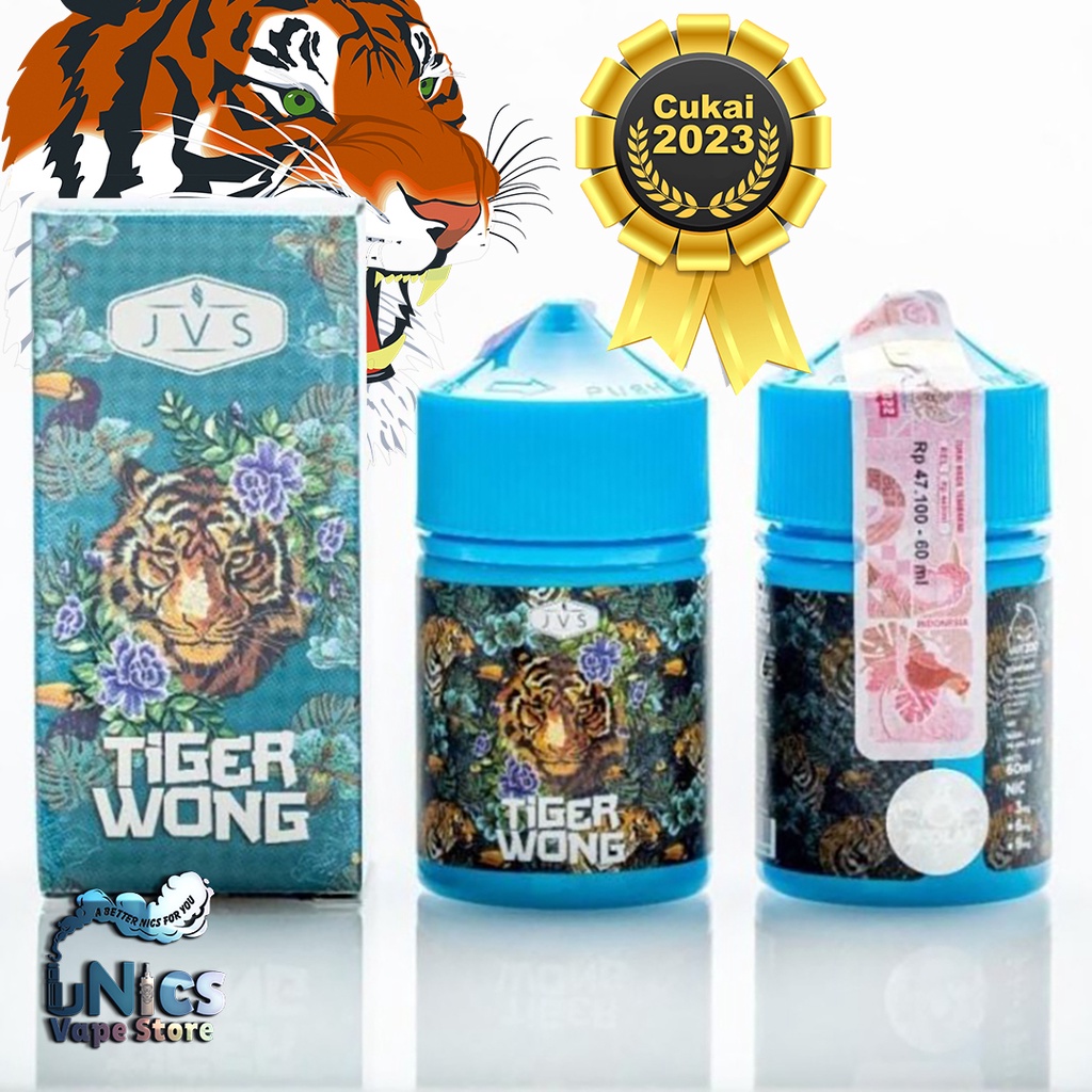 Jual Liquid TIGER WONG V1 60ML Ice Cream Cake by Vapezoo x JVS x Baim ...