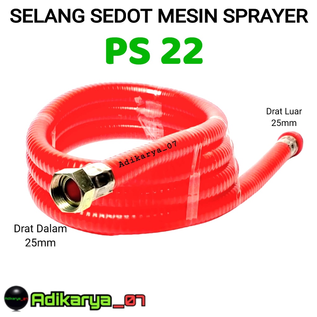 Jual Selang mesin cuci power sprayer selang hisap sedot mesin power ...