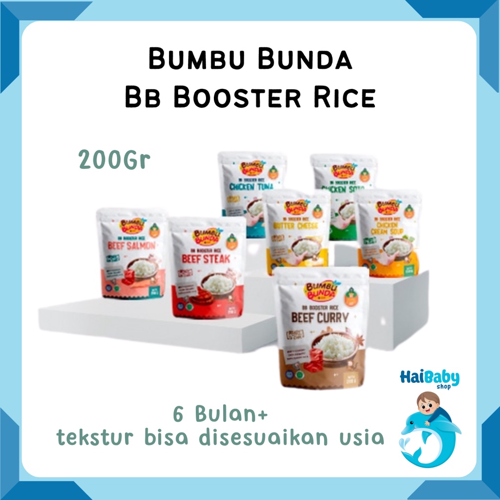 Jual Bumbu Bunda Elia BB Booster Rice Beras / 6 Bulan - 200 gram ...