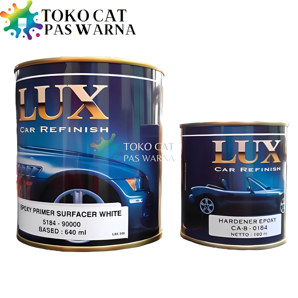Jual Cat Dasar PENTA EPOXY LUX CAR REFINISH Primer Surfacer - 1 Liter ...