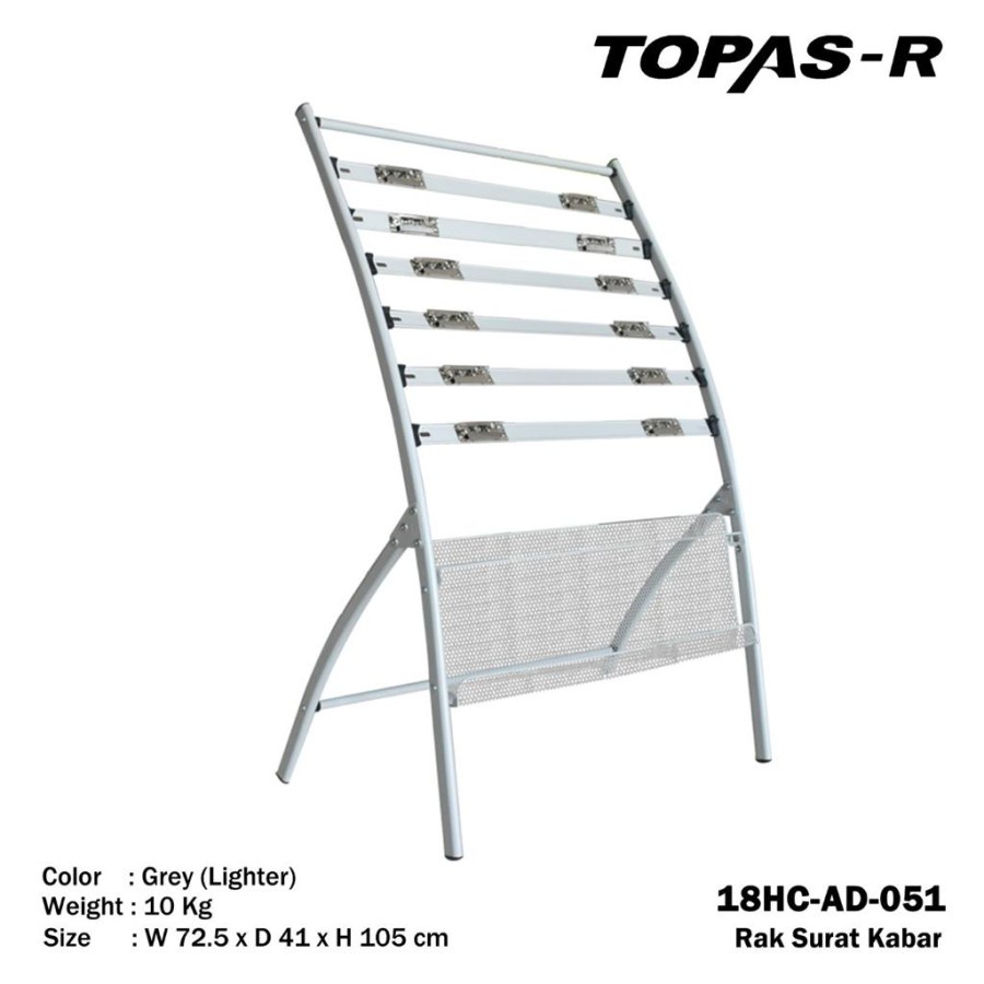 Jual TOPAS R RAK SURAT KABAR 18HC-AD 051 | Shopee Indonesia