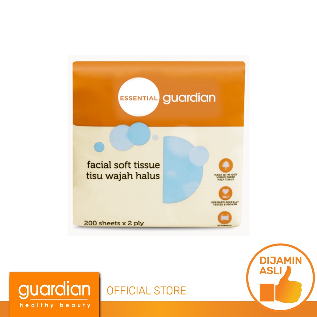 Jual Guardian Essential Facial Soft Tissue 200S | Shopee Indonesia