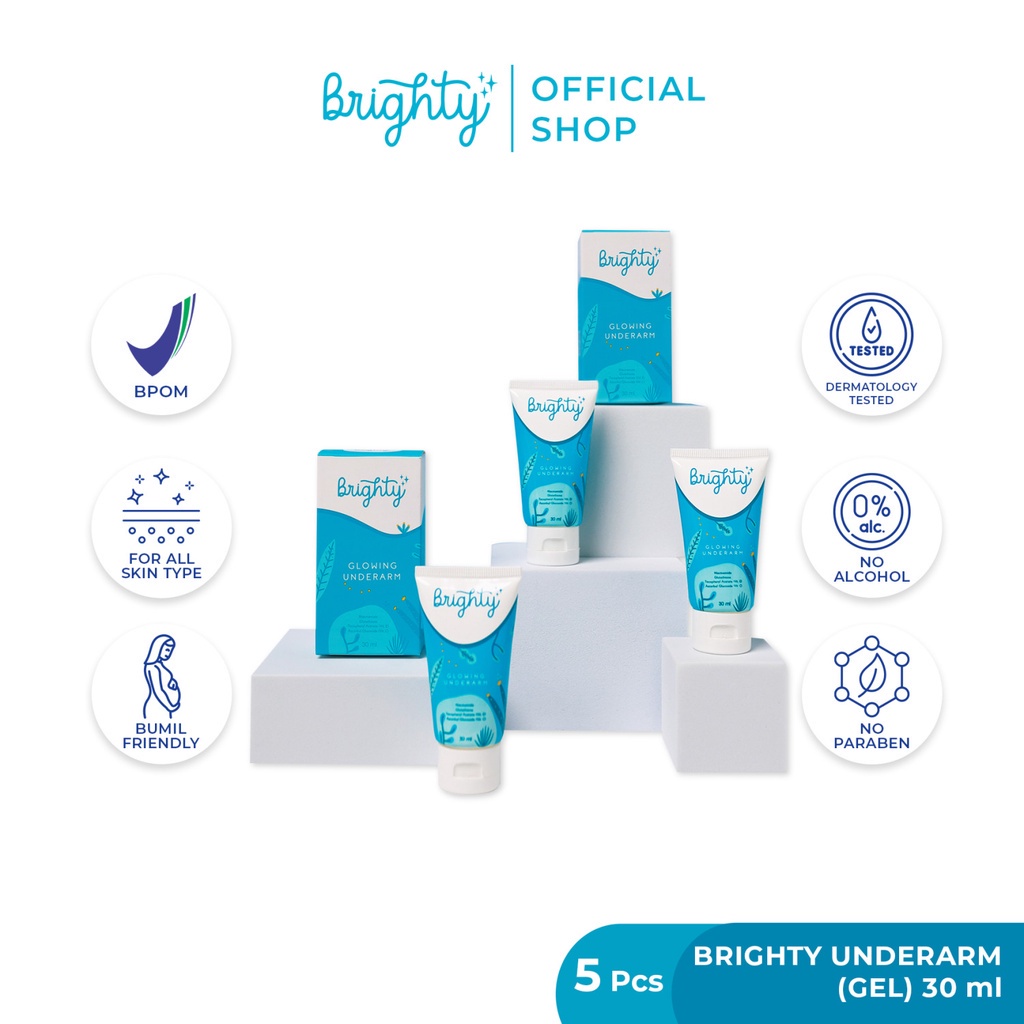 Jual [Special Package] Brighty Glowing Underarm 5 pcs | Shopee Indonesia
