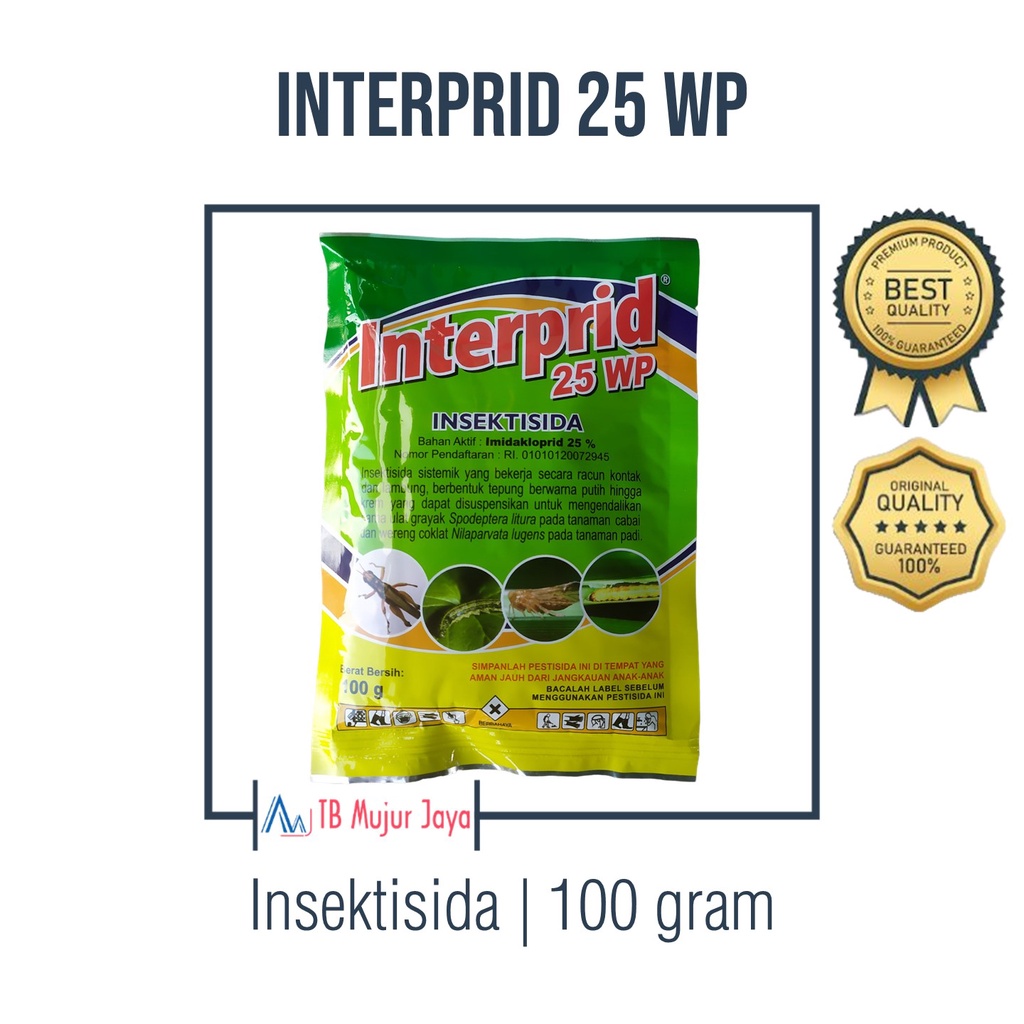 Jual INTERPRID 25 WP Insektisida 100 gram | Shopee Indonesia