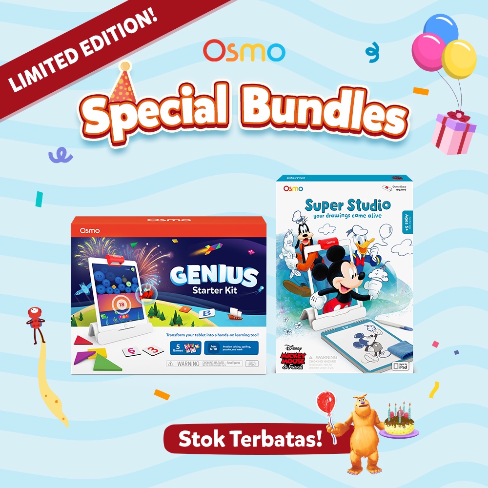 Jual Osmo Genius Starter Kit & Super Studio Mickey Mouse & Friends ...