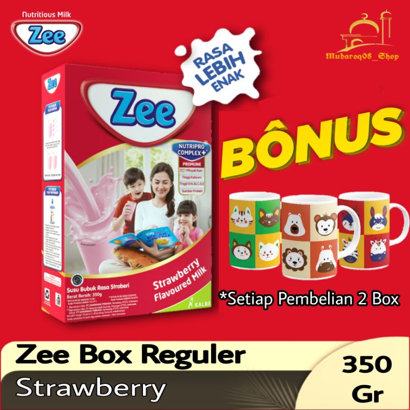 Jual Zee Box Reguler 350 gr Strawberry | Shopee Indonesia