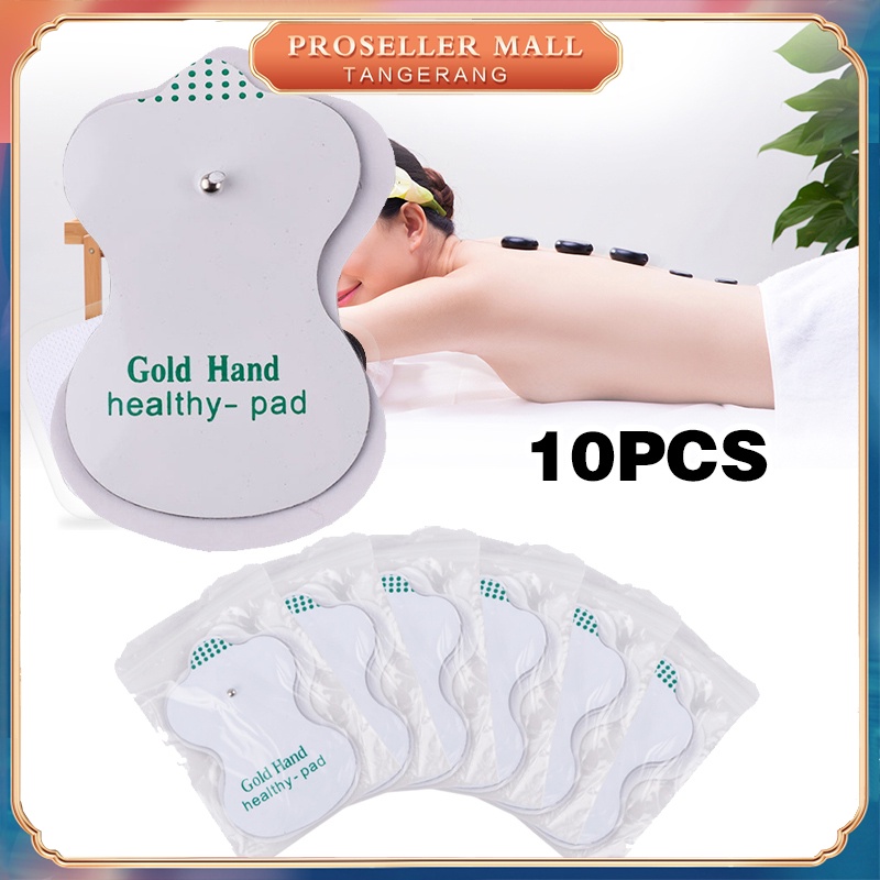 Jual Alat Tempel Gelpad / Gel Pad untuk Alat Pijat Digital 10PCS ...