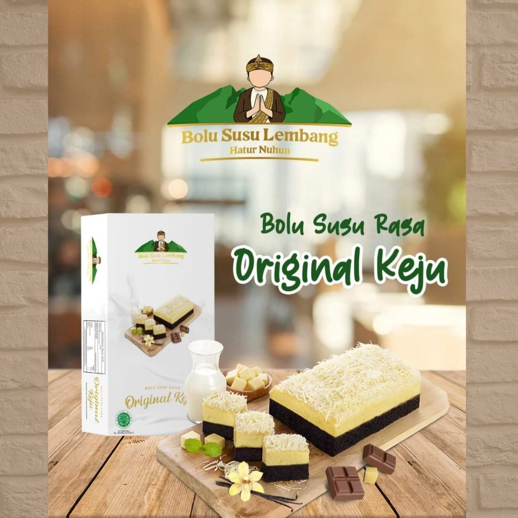 Jual Bolu Susu Lembang Haturnuhun | Oleholeh Lembang Bandung | Shopee Indonesia
