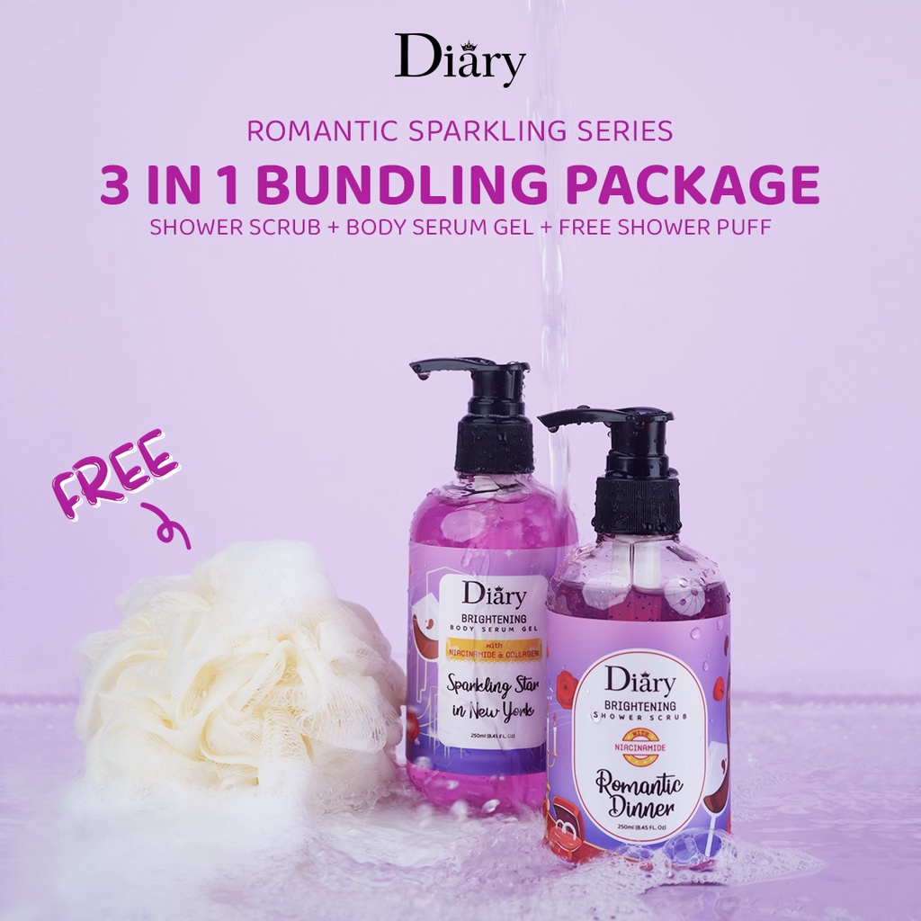 Jual 3IN1 Bundling Package Romantic Sparkling Series | Shopee Indonesia