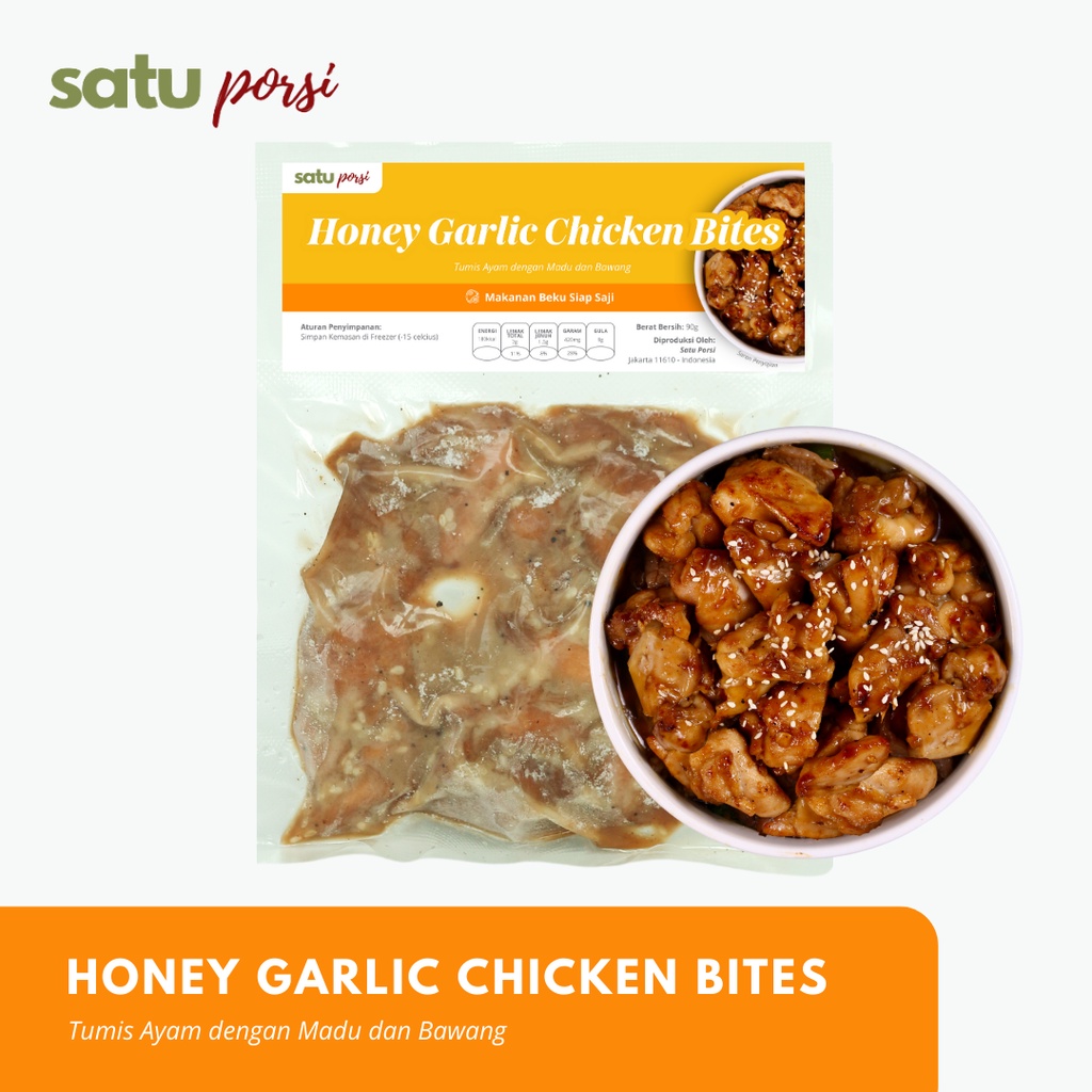 Jual Satu Porsi Honey Garlic Chicken Bites | Shopee Indonesia