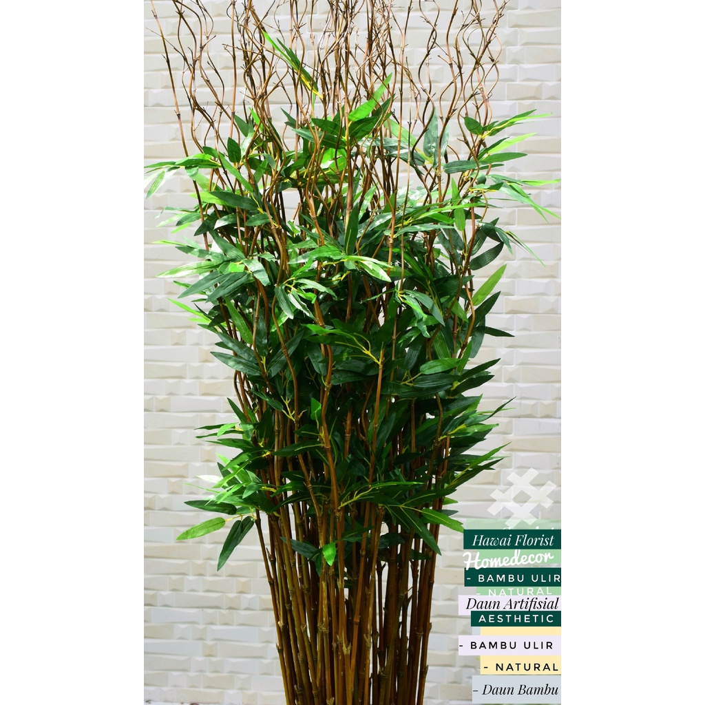 Jual Perlengkapan Rumah Bunga Dekorasi Artifisial 1 Btg Pohon Bambu ...