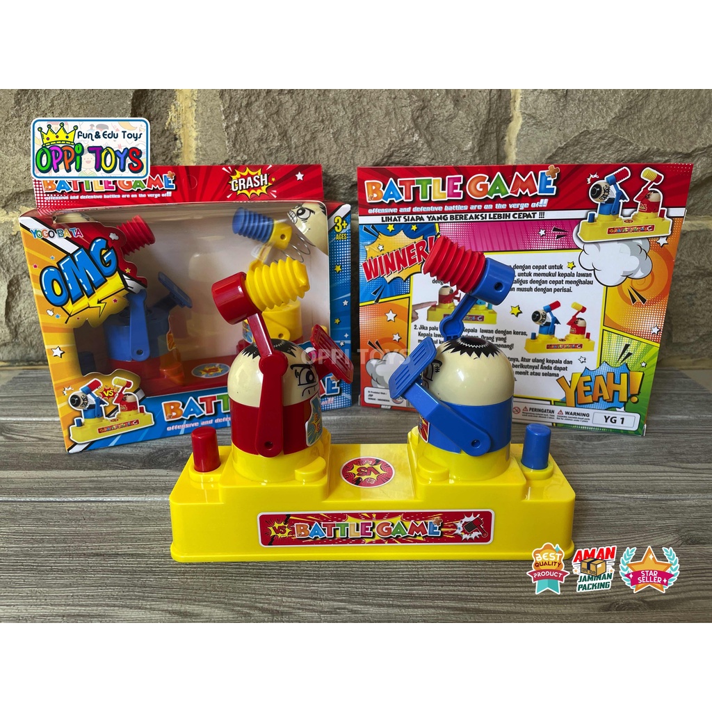 Jual Mainan Hammer Battle Game Family Adu Tinju Pukul Palu Ukuran Besar ...