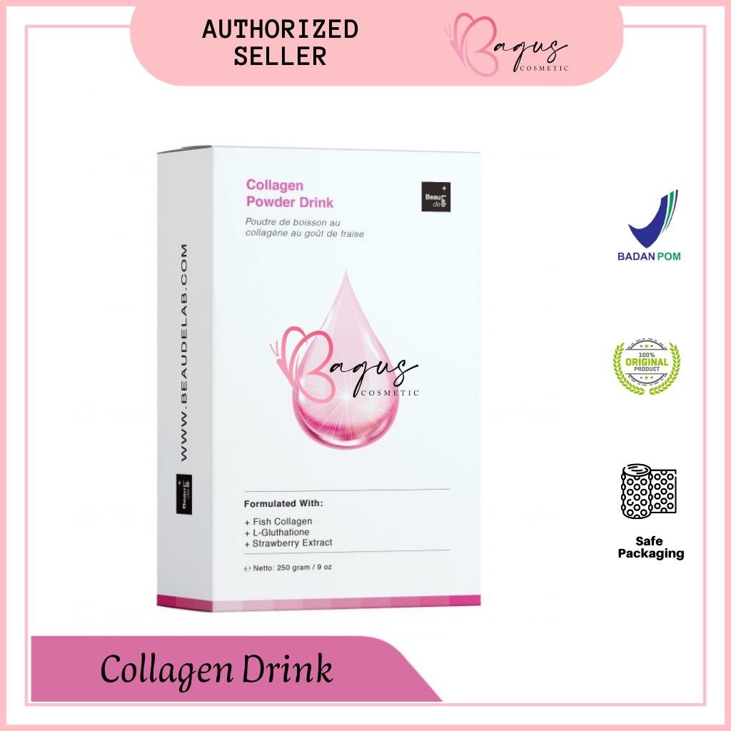 Jual BEAUDELAB Premium Collagen Drink 250gr | 125gr | Colagen Beauty ...