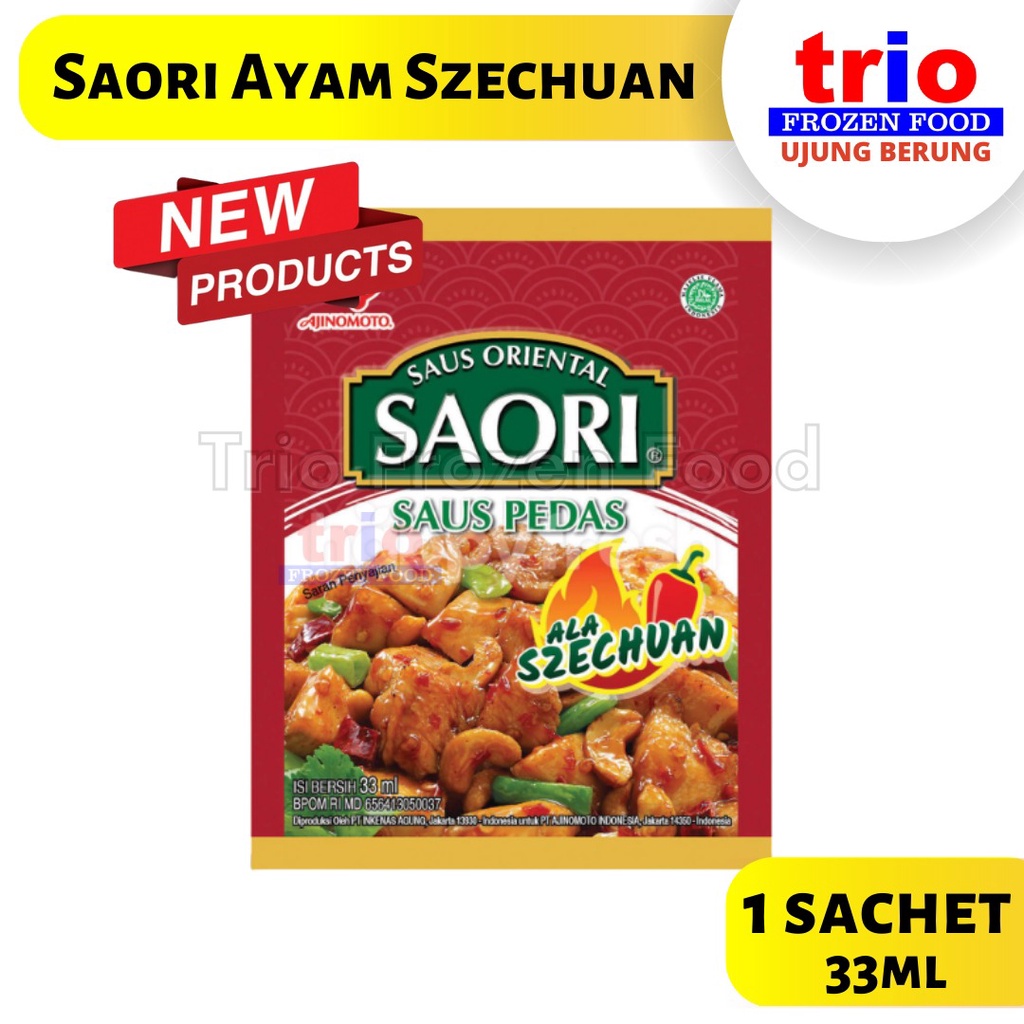 Jual Saori Saus Pedas Szechuan Sachet - 33ml | Shopee Indonesia