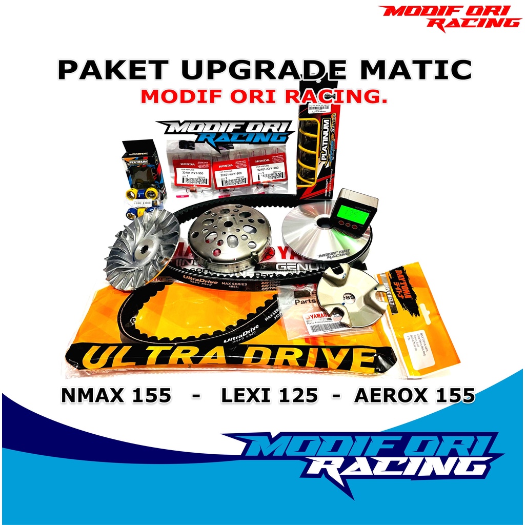 Jual NMAX 155 - AEROX - Paket UPGRADE CVT Kirian Nmax - Pulley Bubut ...