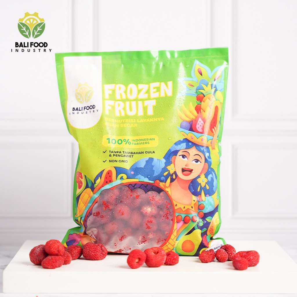 Jual Raspberry Beku / Raspberry Frozen Buah Beku by Bali Food Industry ...