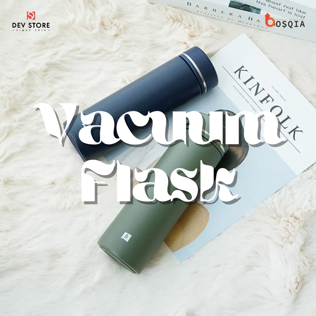 Jual Botol Vacuum Flask 510 Ml - Biru Atau Hijau / LIGHTWEIGHT VACUUM ...