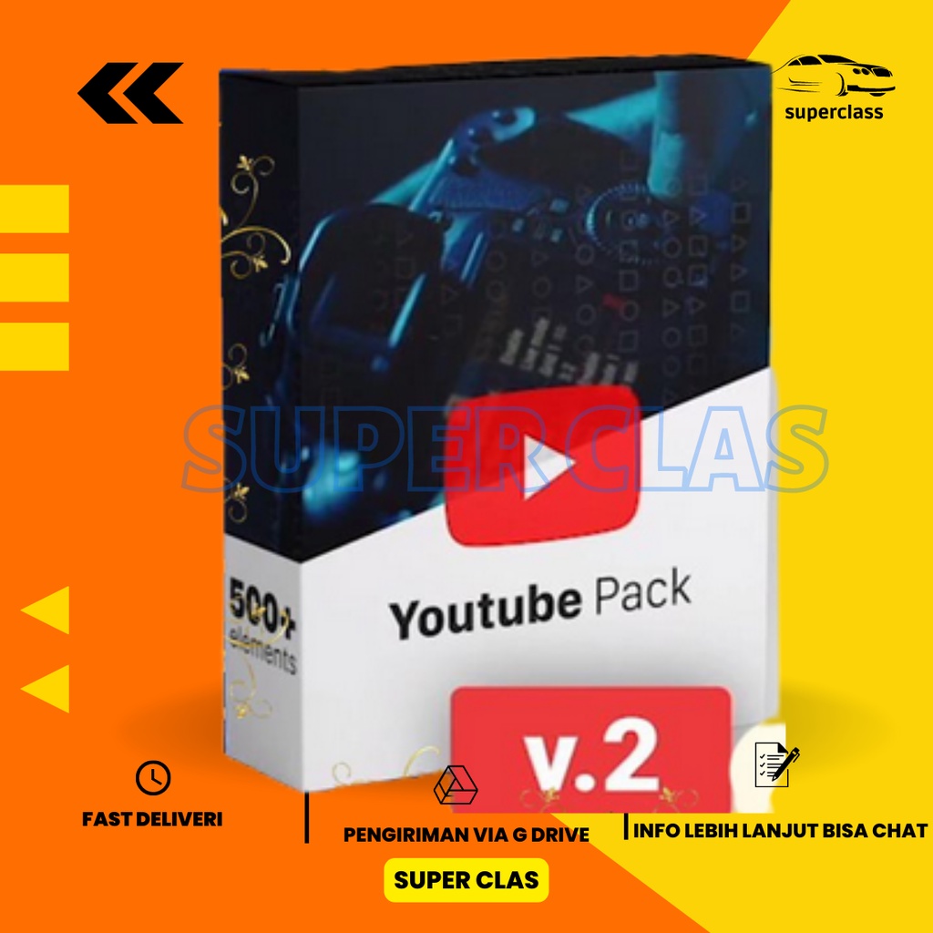 Jual [LIMITED EDITION] Youtuber Pack for Premiere Pro LENGKAP - Windows ...