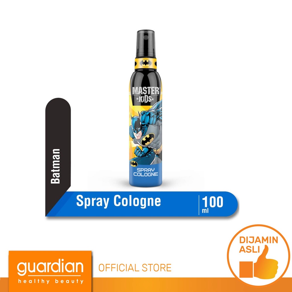 Jual Master Kids Spray Cologne Batman 100Ml | Shopee Indonesia