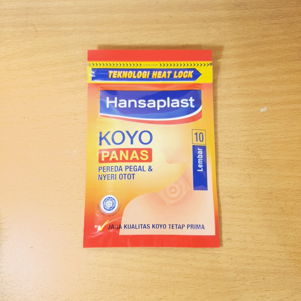 Jual Hansaplast Koyo Panas isi 10 lembar - Pereda Pegal dan Nyeri Otot | Shopee Indonesia