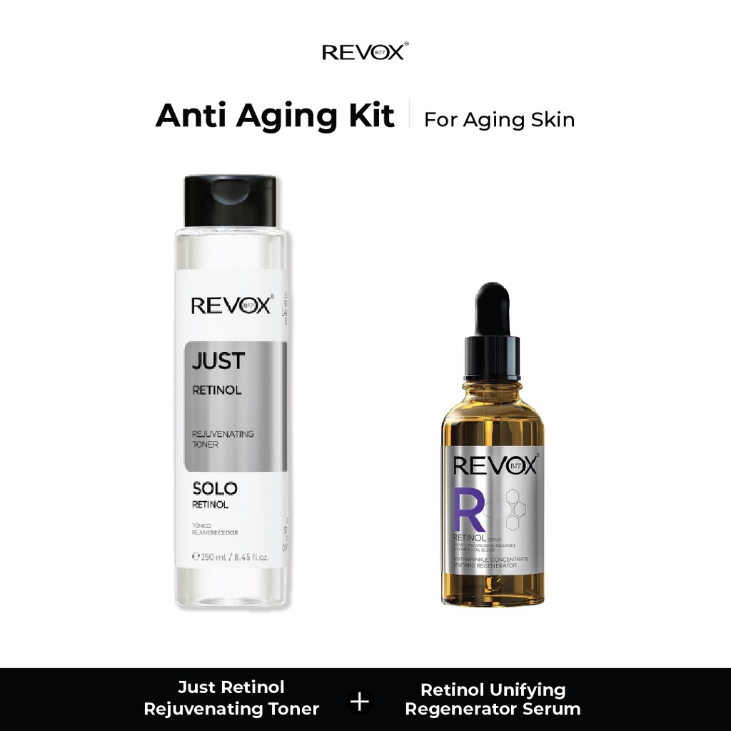 Jual [BUNDLE] REVOX B77 Retinol Anti Aging Kit | Shopee Indonesia