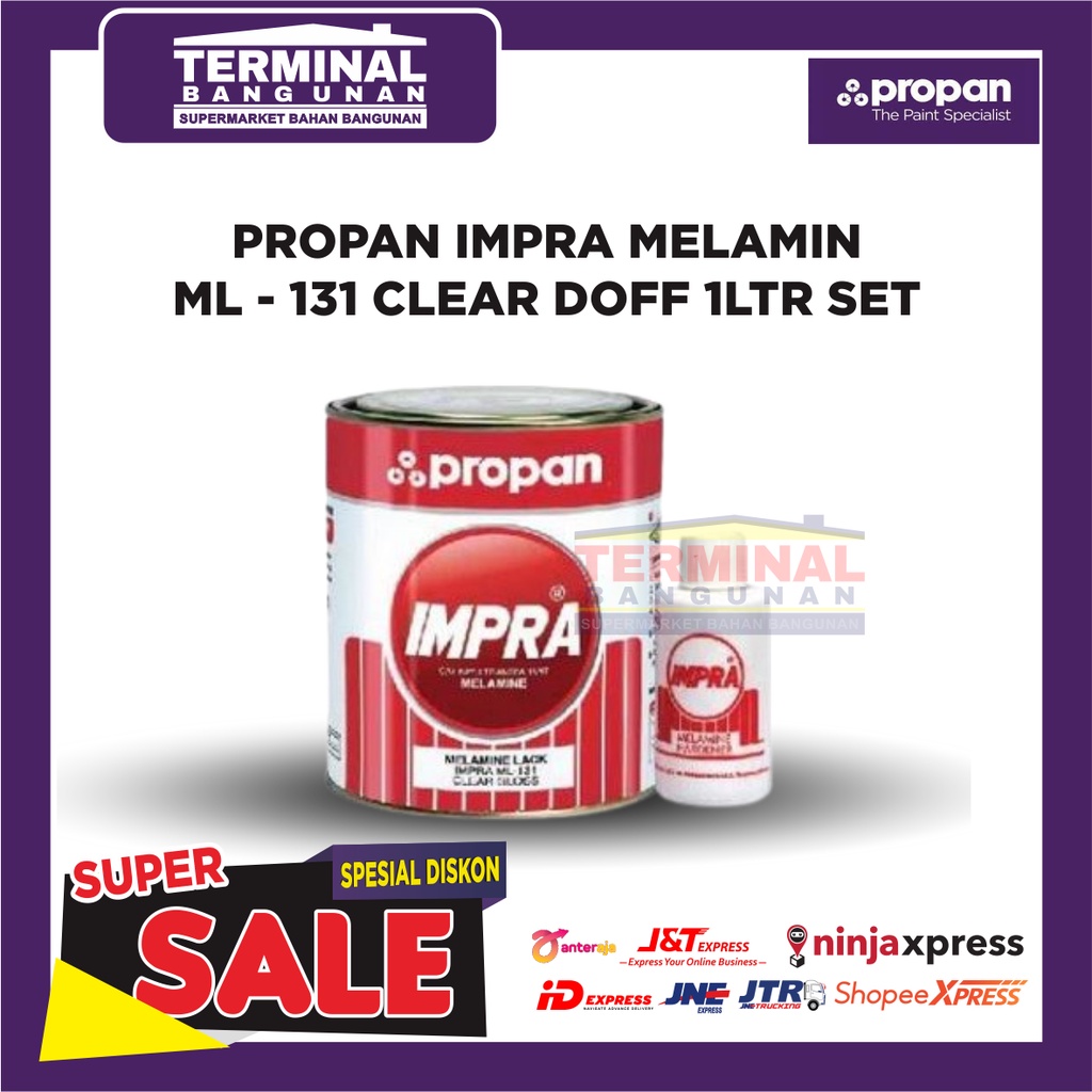 Jual Impra ML-131 Clear Gloss/Doff/Semi Gloss @1 liter/set | Shopee ...
