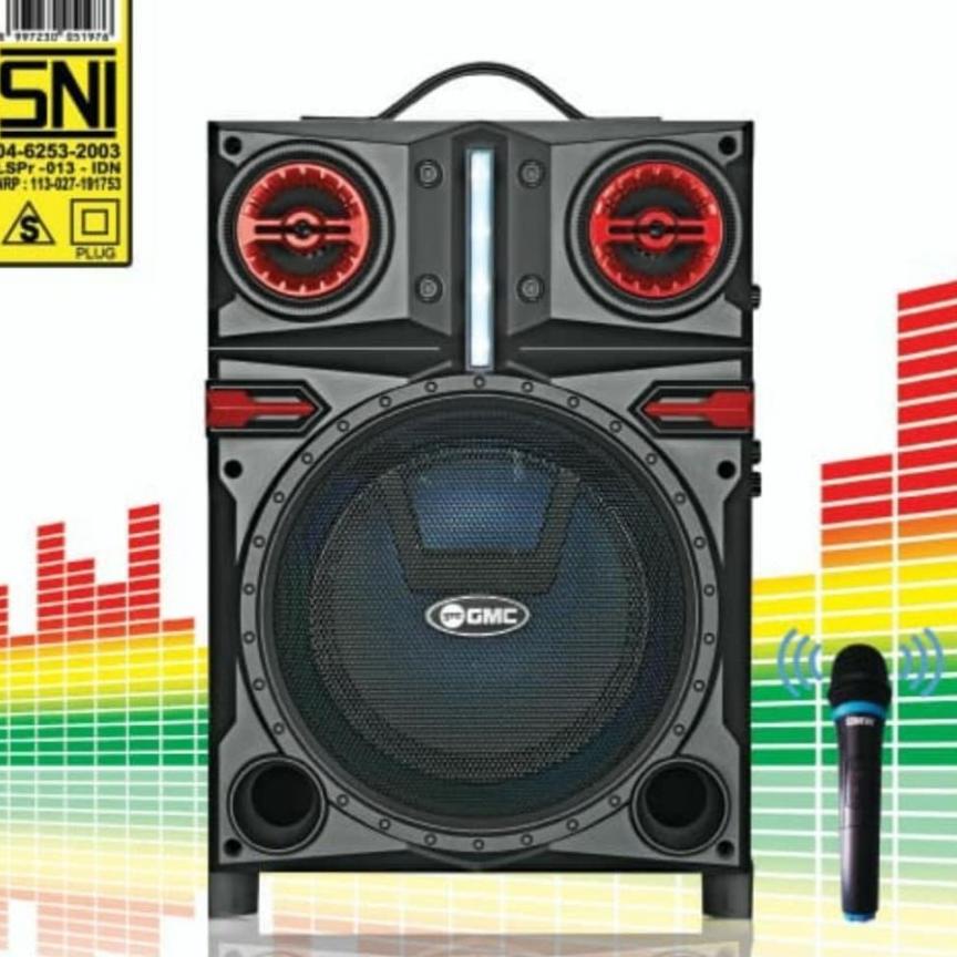 Harga Speaker Aktif GMC 8 Inch Karaoke Terbaru Juli 2023 |BigGo Indonesia