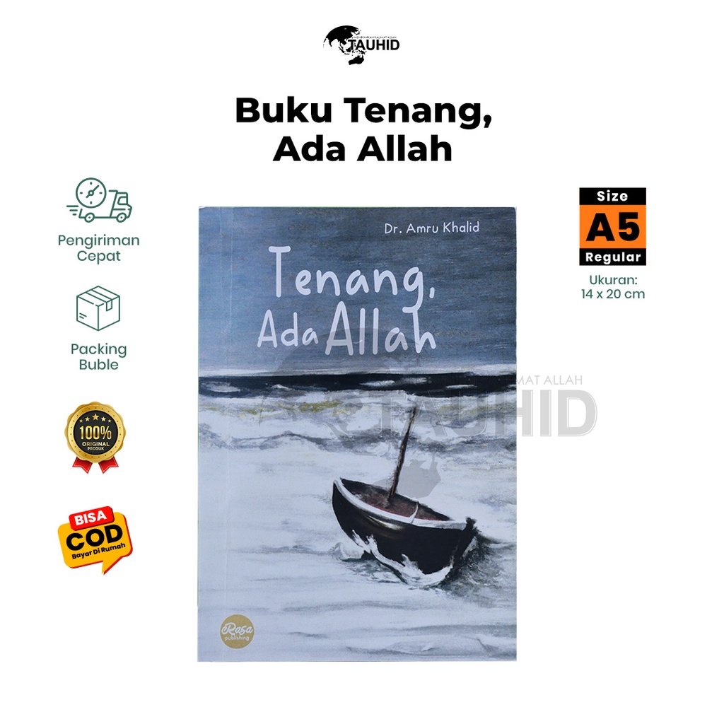 Jual Buku Tenang, Ada Allah - Buku Motivasi Islami Self Improvement Bacaan Agama Islam Original ...