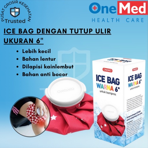 Jual Ice Bag Onemed Kantong Kompres Es 6 inch | Shopee Indonesia