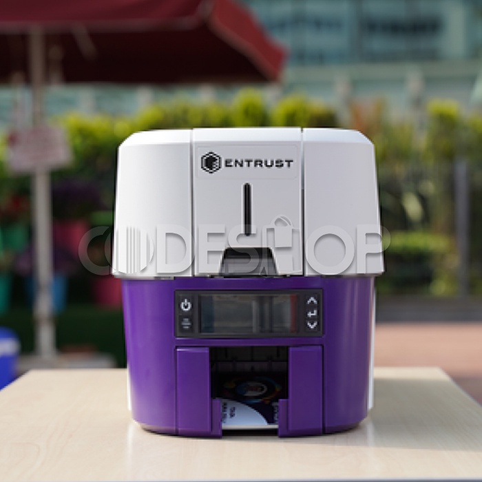 Jual ID Card Printer Entrust Sigma DS2 Cetak Kartu Satu Sisi Full Warna ...