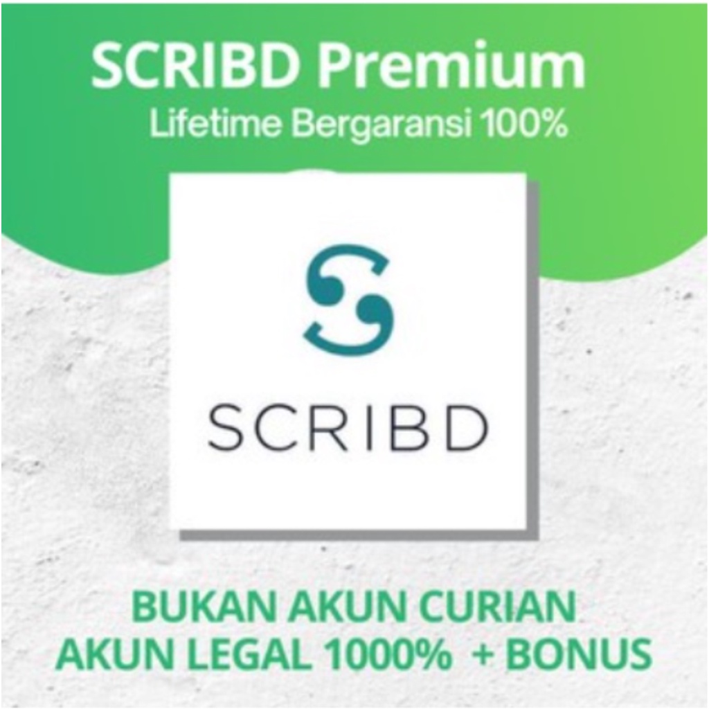 Jual [Full Garansi] SCRIBD Premium Lifetime GARANSI | Shopee Indonesia