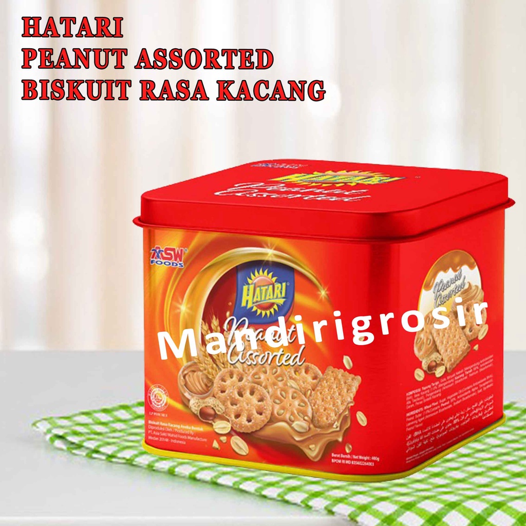 Jual Peanut Assorted* Hatari* Biskuit Rasa Kacang* 350g | Shopee Indonesia