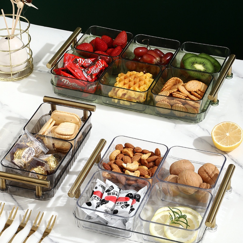 Jual Inaso Snack Tray Snack Bowl Kotak Makanan Toples Lebaran Set ...