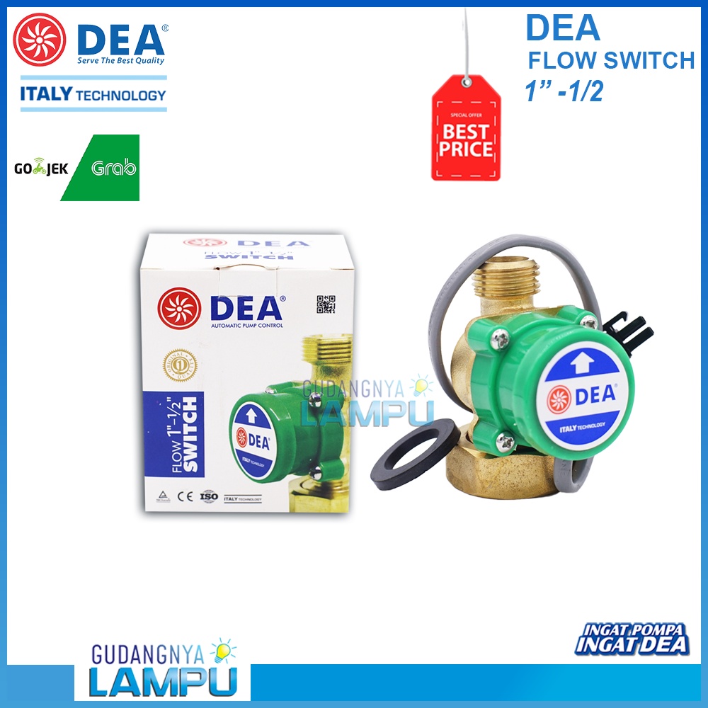 Jual Water Flow Switch 1" - 1/2" (Saklar Otomatis Pompa Air) | Shopee ...