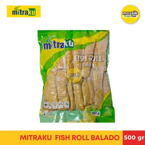 Jual Mitraku Fish Roll Balado 500gr Frozen Mart Frozen Food Palembang ...
