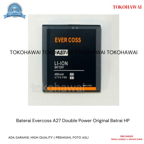 Jual Baterai Evercoss A27 Double Power Original Batrai HP | Shopee Indonesia