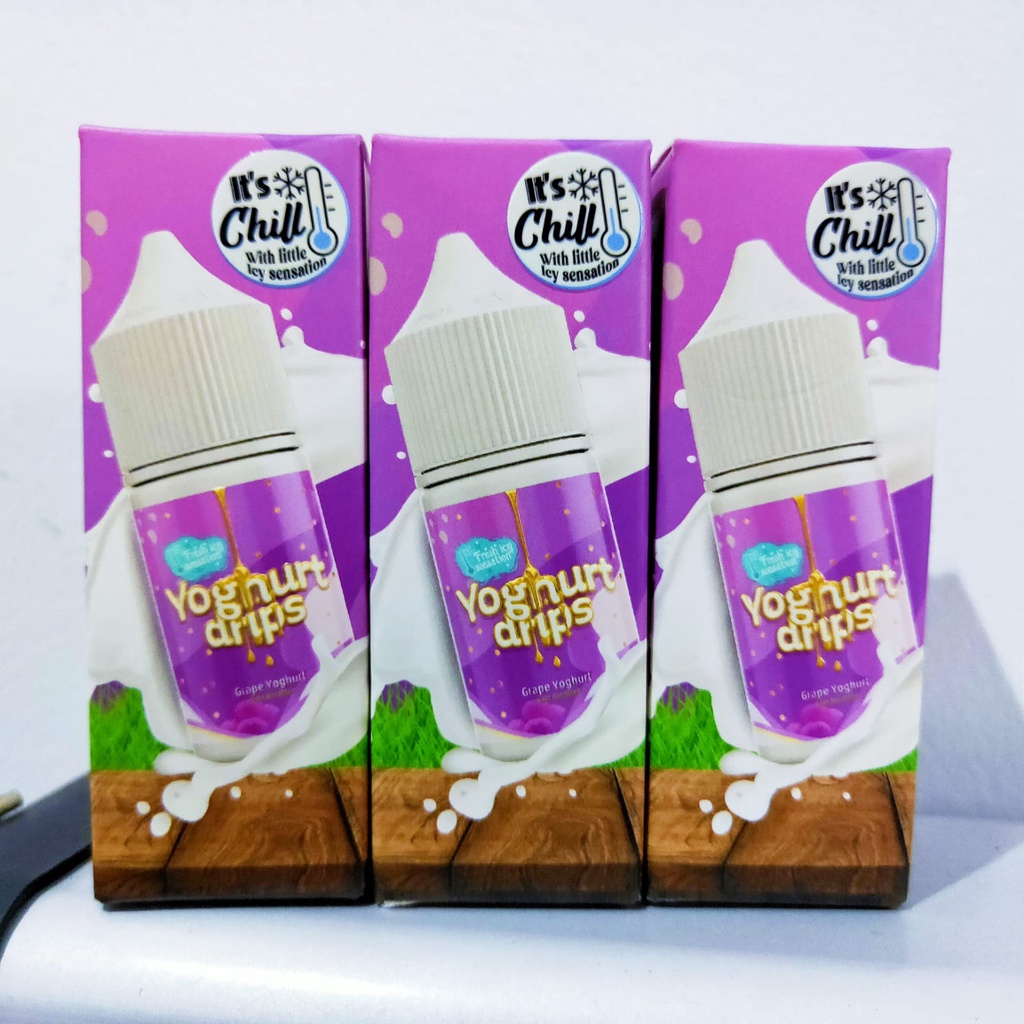 Jual [SALTNIC 30ML 30MG] YOGHURT DRIPS V3 GRAPE BY MOVE JUICE | Shopee ...
