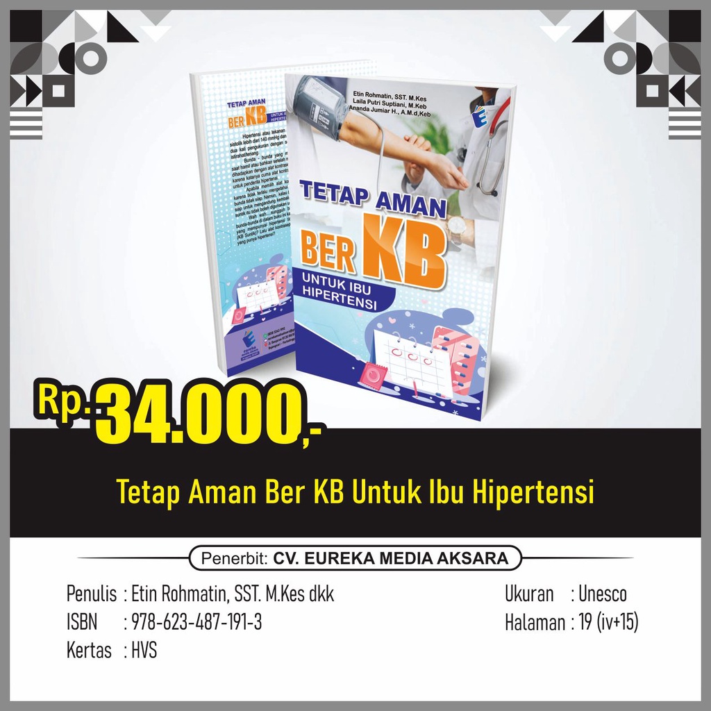 Jual Tetap Aman Ber KB Untuk Ibu Hipertensi | Shopee Indonesia