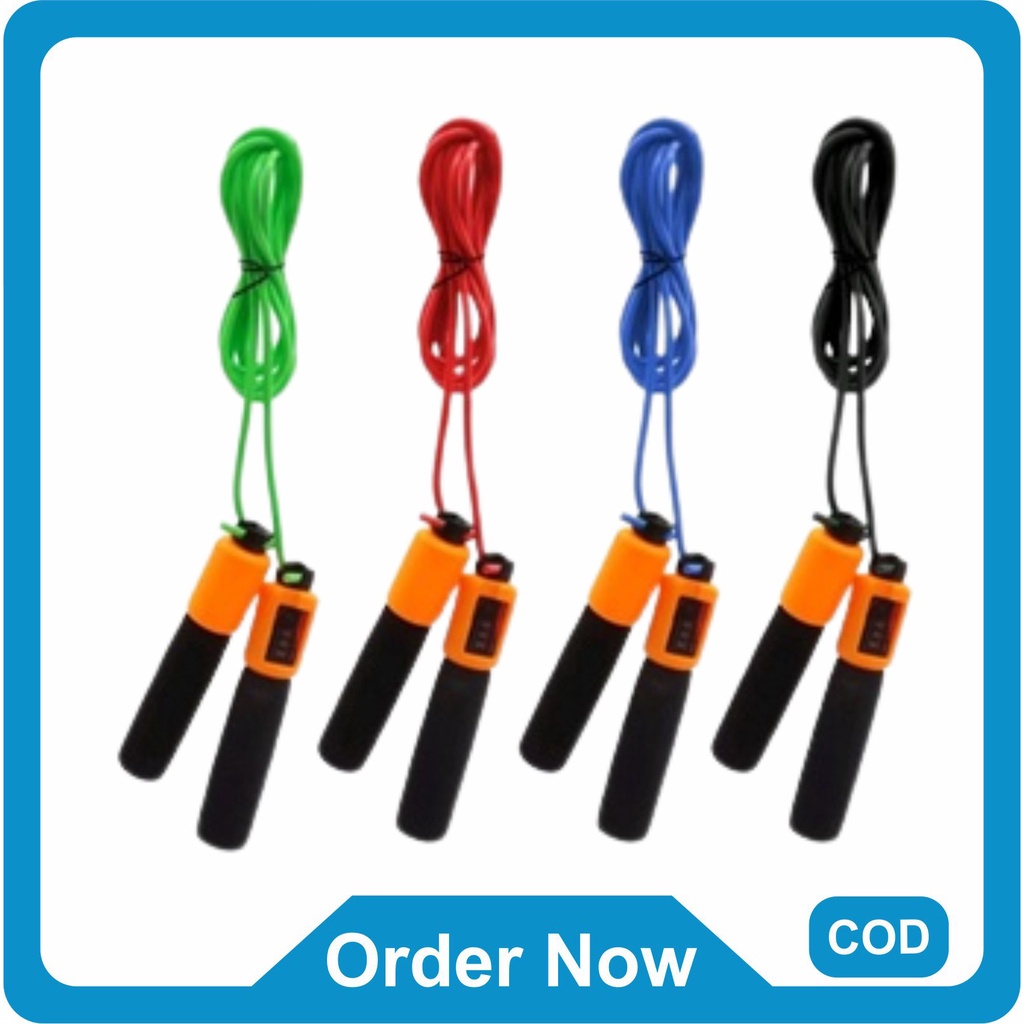 Jual Tali Skipping Pvc Jump Rope Lompat Tali Panjang 3 Meter Penghitung ...