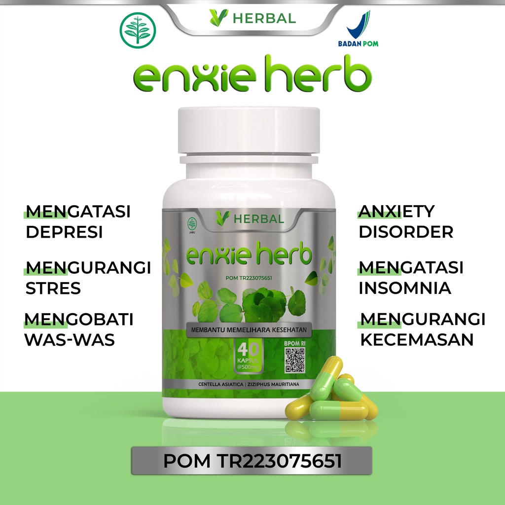 Jual Suplemen Anti Depresi Anxiety Kecemasan Insomnia Vitamin Nutrisi Otak Daya Ingat Kecerdasan ...