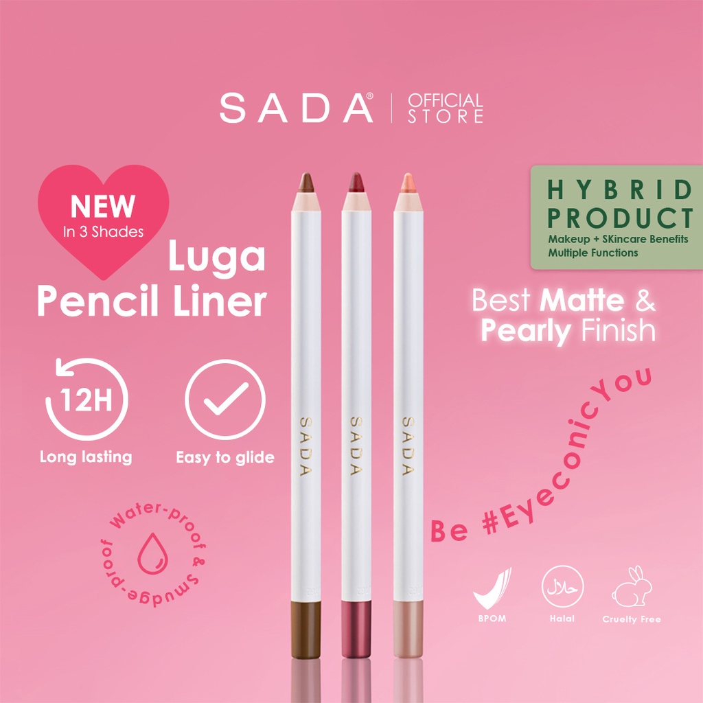 Jual SADA Luga Accentuating Pencil Liner - New Shades Launching ...