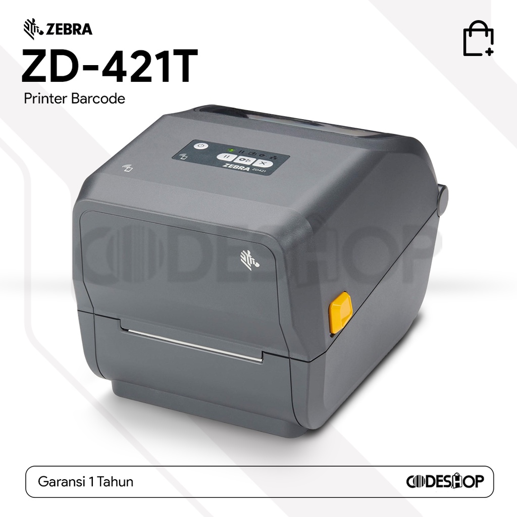 Jual Zebra ZD421 Printer Barcode Cetak Label Resi Thermal 300 Dpi Bluetooth | Shopee Indonesia