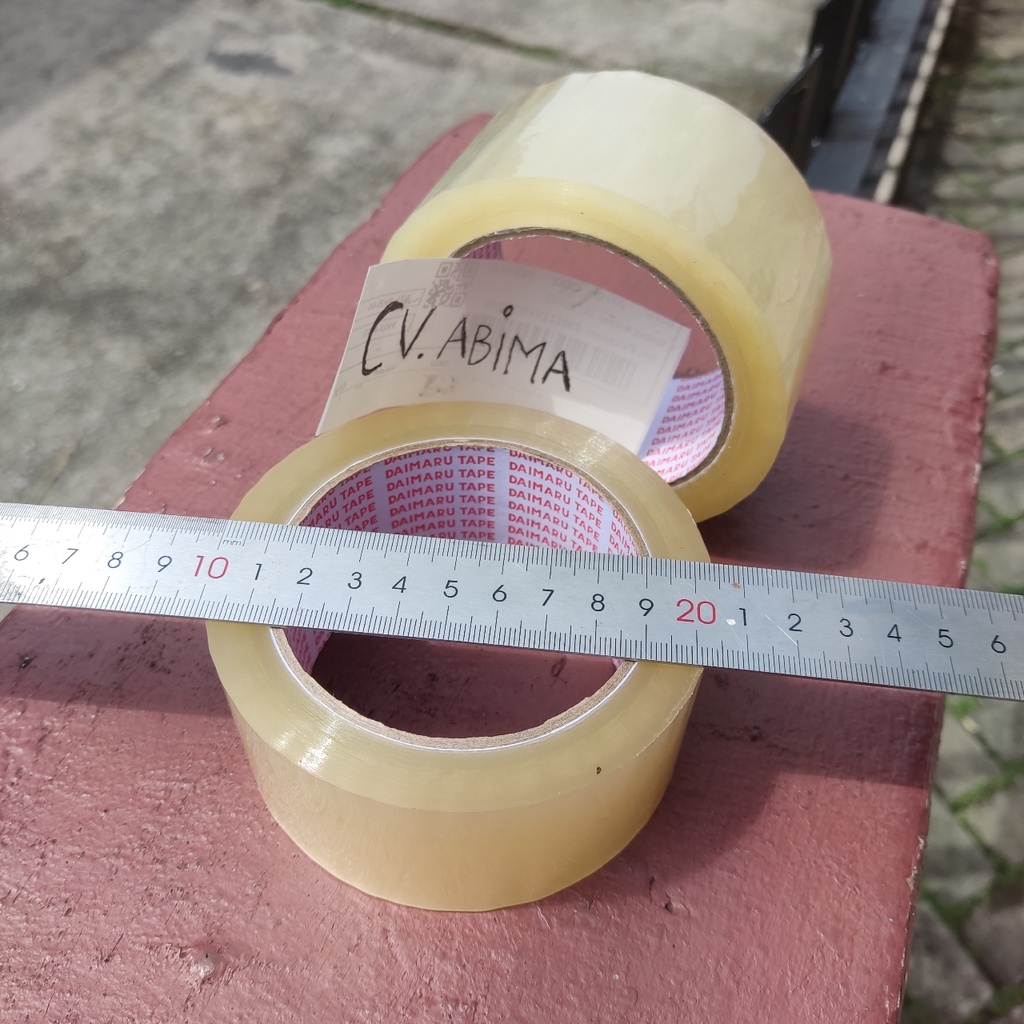 Jual lakban daimaru bening 48mm x 90yard isolatip bening kuat dan tidak gampang putus | Shopee ...