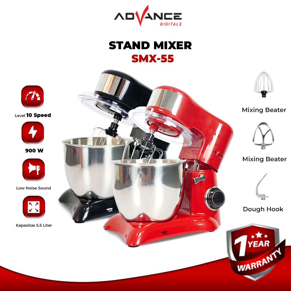 Jual Advance SMX 55 Standing Mixer 5,5 Liter mixer Adonan RotiAdonan ...