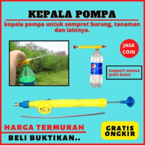 Jual KEPALA POMPA SPRAYER MISTY SEMPROTAN MANDI BURUNG DISINFEKTAN ...