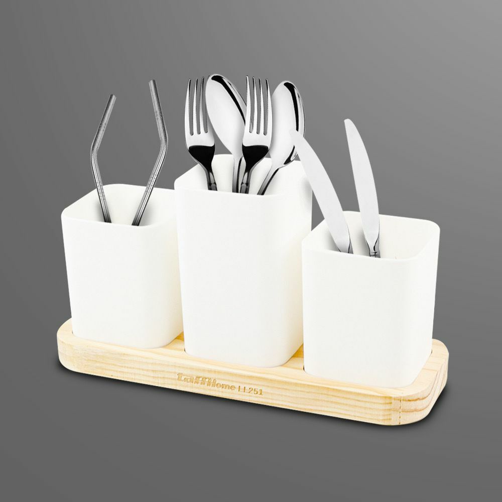 Jual Tempat Sendok Garpu/Rak Organiser Dapur/Tempat Peralatan Makan ...