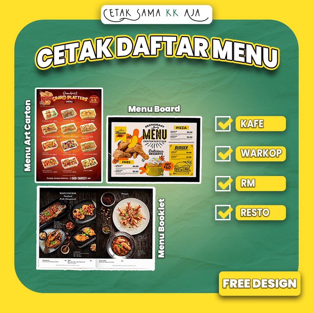 Jual Poster Makanan Terlengkap & Harga Terbaru Maret 2023 | Shopee ...