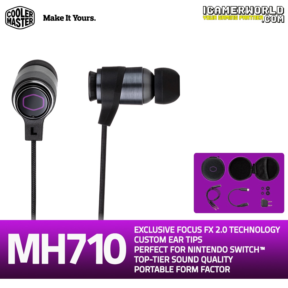 Jual Cooler Master MH710 Gaming Earphone | Shopee Indonesia